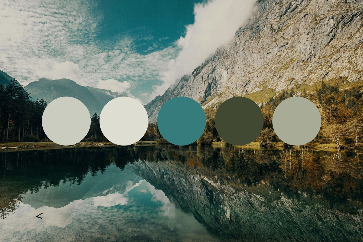 Get color palette inspiration from nature