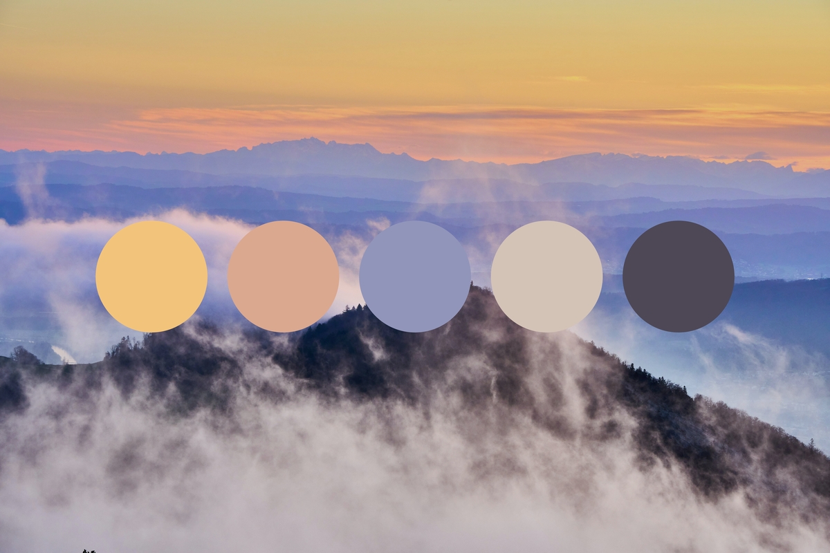 Get color palette inspiration from nature