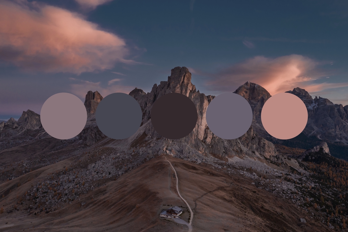 Get color palette inspiration from nature
