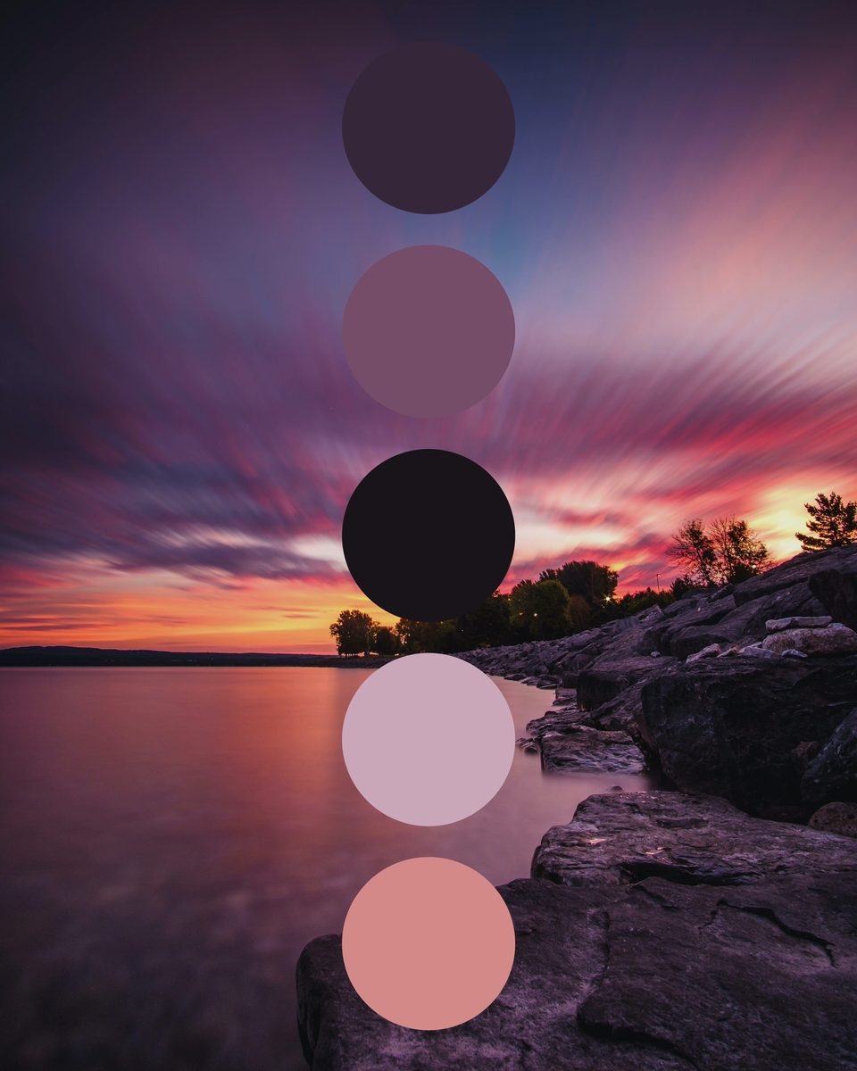 Get color palette inspiration from nature