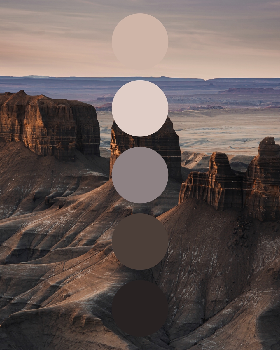 Get color palette inspiration from nature