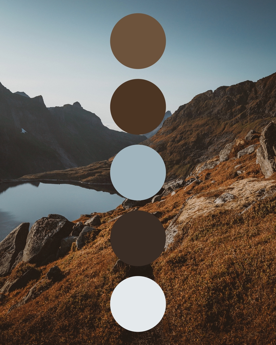 Get color palette inspiration from nature