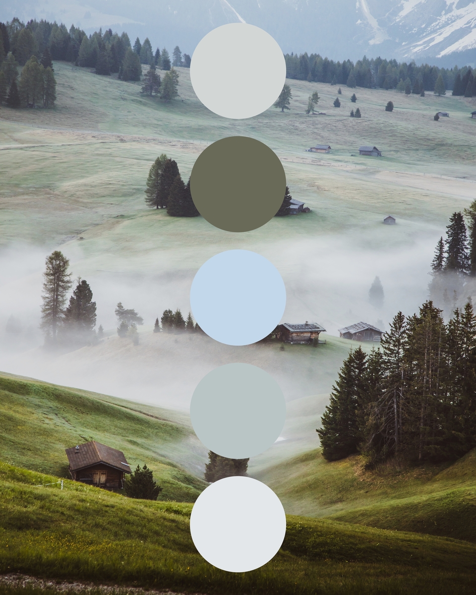 Get color palette inspiration from nature