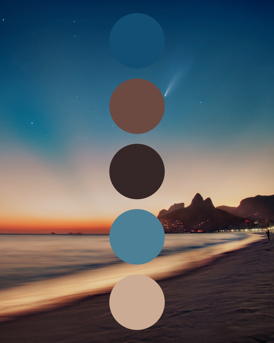 Get color palette inspiration from nature