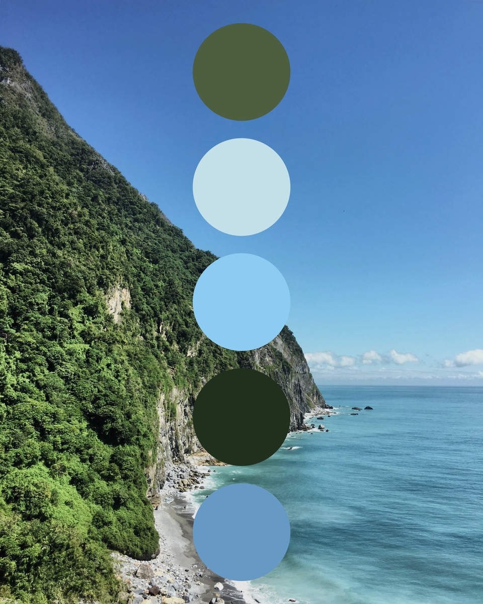 Get color palette inspiration from nature