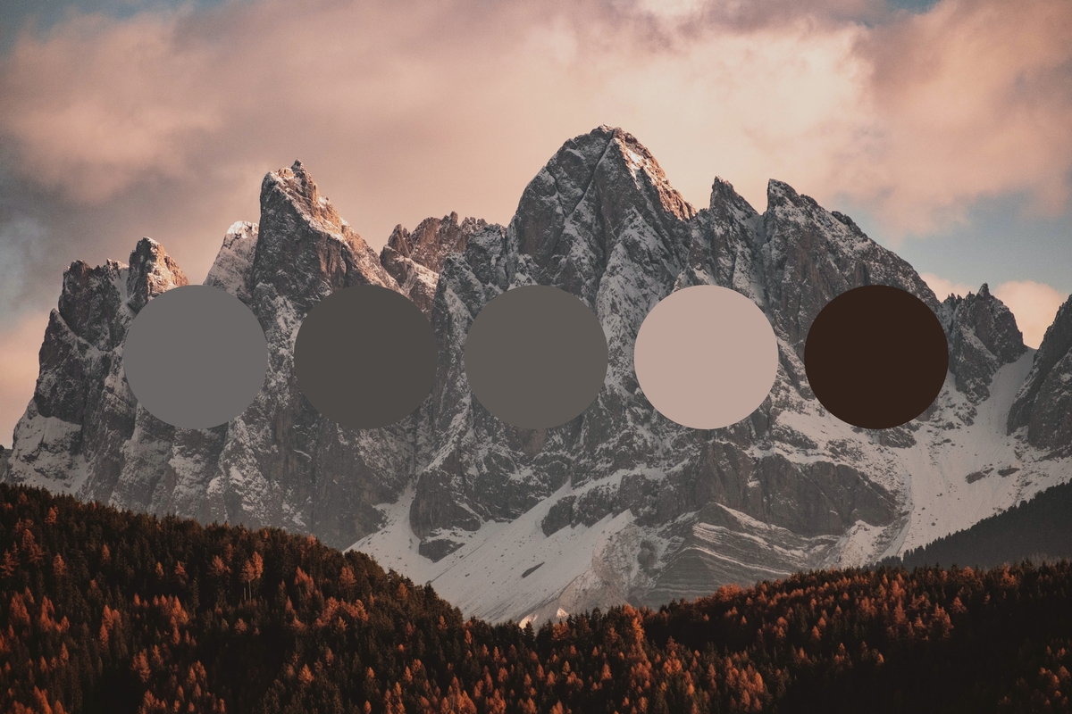 Get color palette inspiration from nature