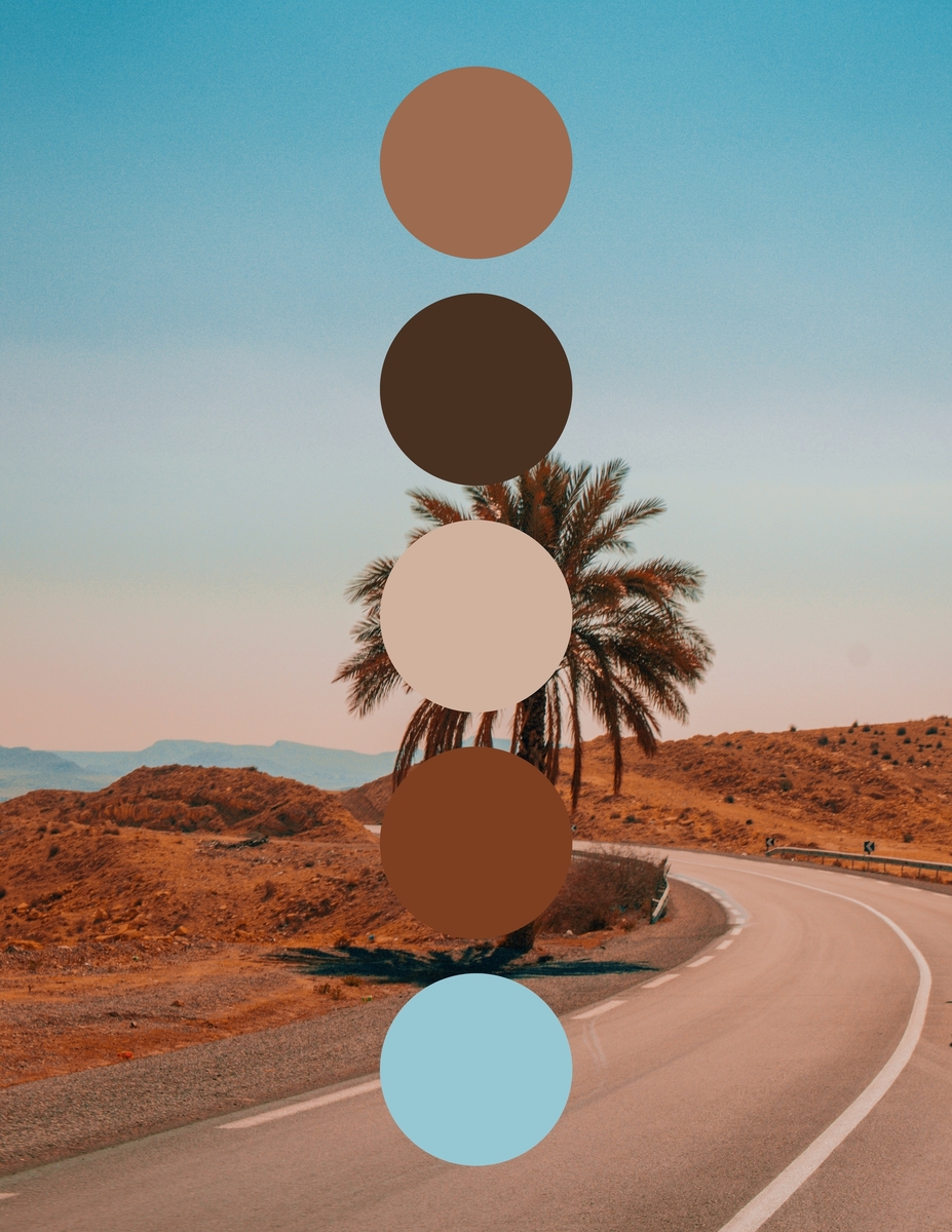 Get color palette inspiration from nature